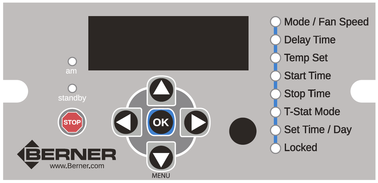 Architectural Air Curtain | Low Profile 8 (Product #ALC08) | Berner