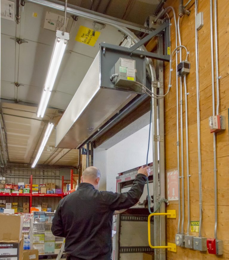 Air Curtains for Loading Docks - Restaurant Loading Dock Air Curtains ...