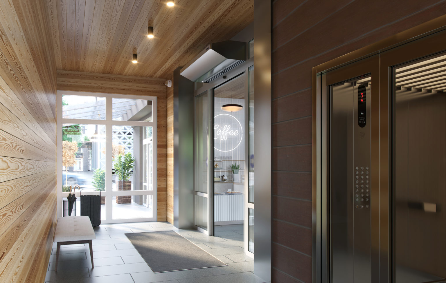 Berner Provides HVAC Designers Another Beautiful Air Curtain for Main ...